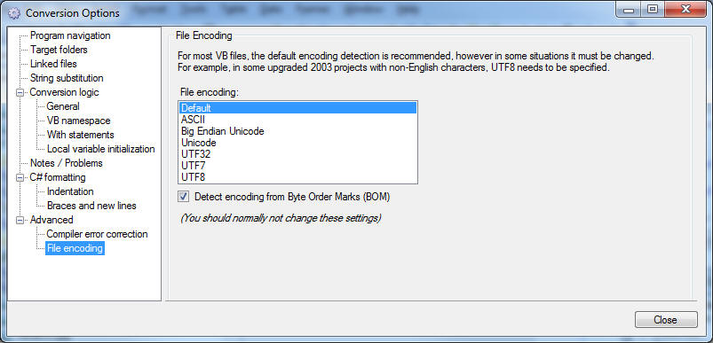 VBConversions – Version 3.03